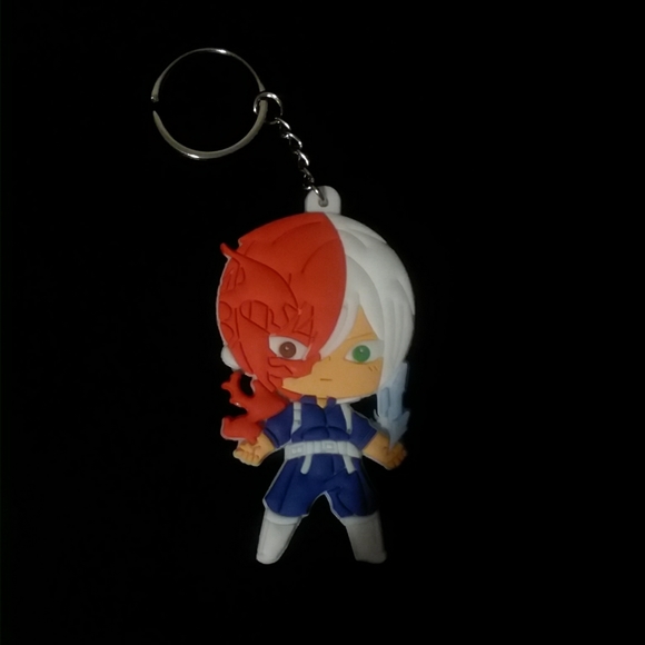 not sure | Accessories | My Hero Academia Todoroki Shoto Keychain ...